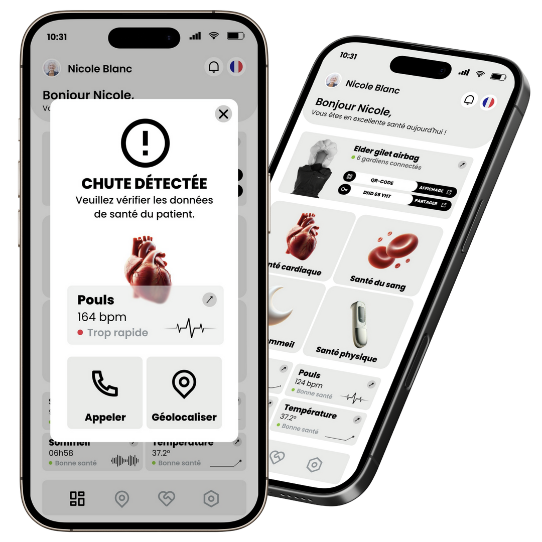 Gilet airbag anti-chute pour seniors - Dispositif médical – Hygiena Santé